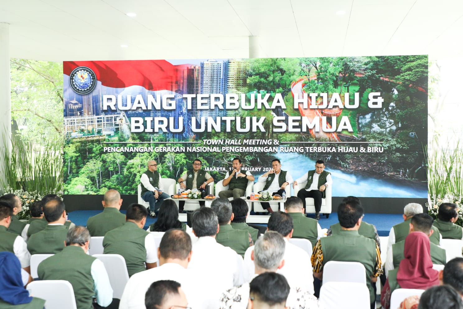 Implementasikan Gerakan Indonesia ASRI Presiden Prabowo, Menko AHY ...